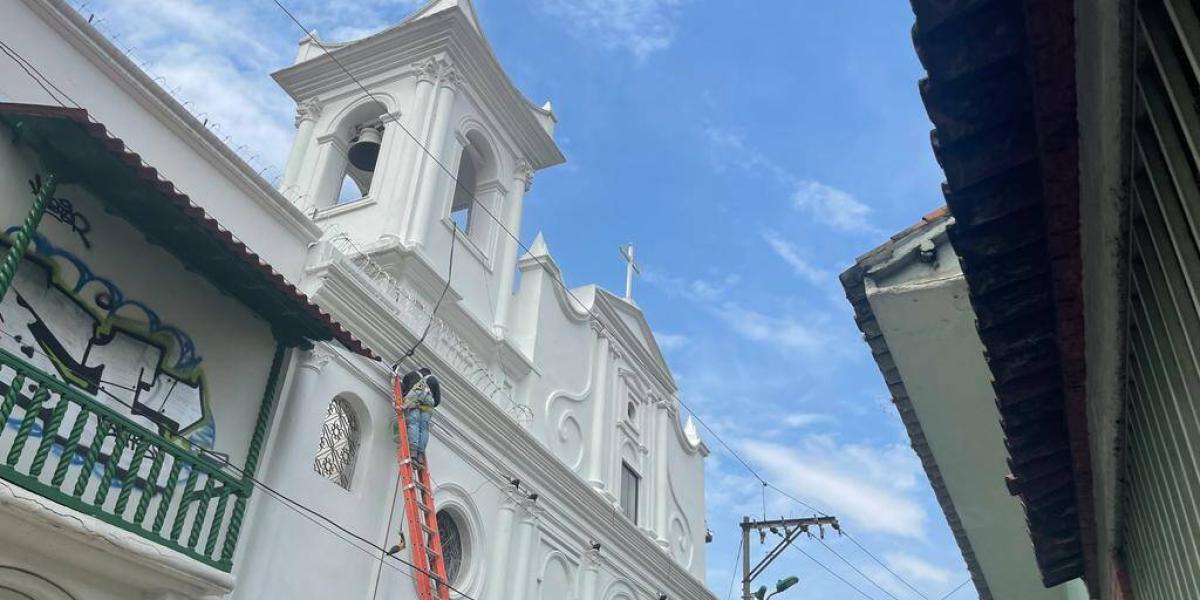 Renovación de capilla le abre una nueva puerta al centro histórico de Cali