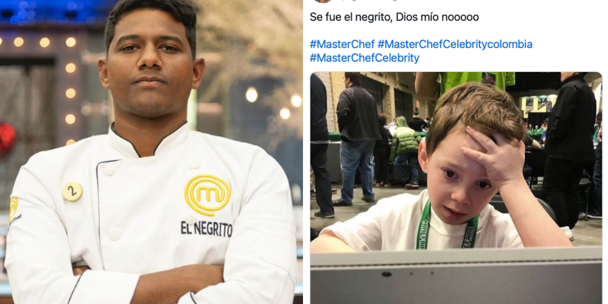 Los memes que deja la salida del Negrito en MasterChef Celebrity