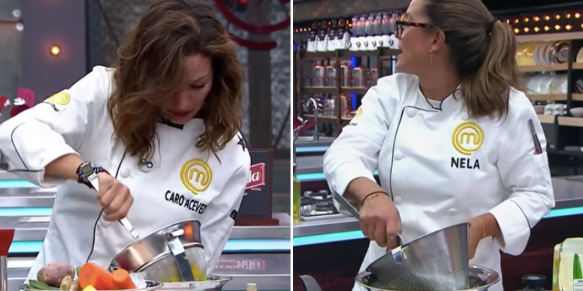 'Nela' enfrentó a Carolina Acevedo y le cantó la 'tabla' durante reto ...
