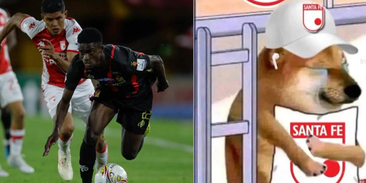 Santa Fe quedó eliminado de Copa contra Pereira y generó varios memes ...