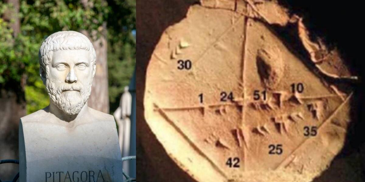¿Pitágoras no inventó su teorema? Hallan tabla 1.000 años más antigua que el filósofo