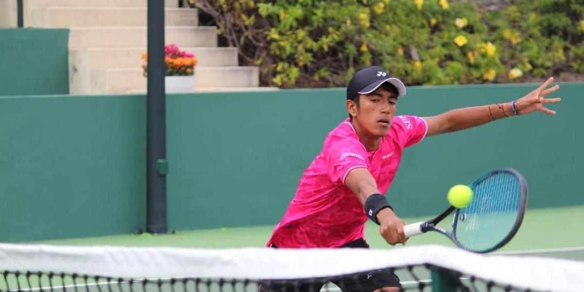 Johan Rodriguez: tenista colombiano finalista del M15 de Morelia en Mexico