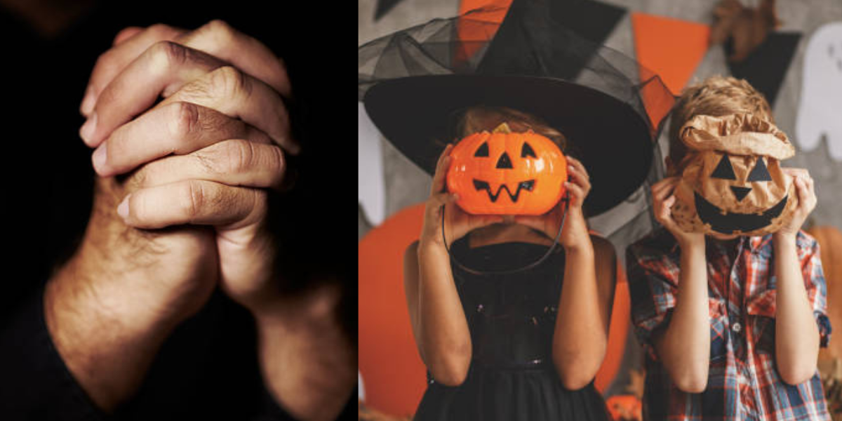 Oración para pedir por la protección de los niños en la noche de Halloween
