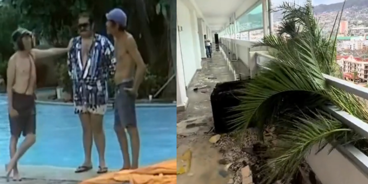 México: Así quedó el popular hotel del 'Chavo del 8' tras el paso del huracán Otis