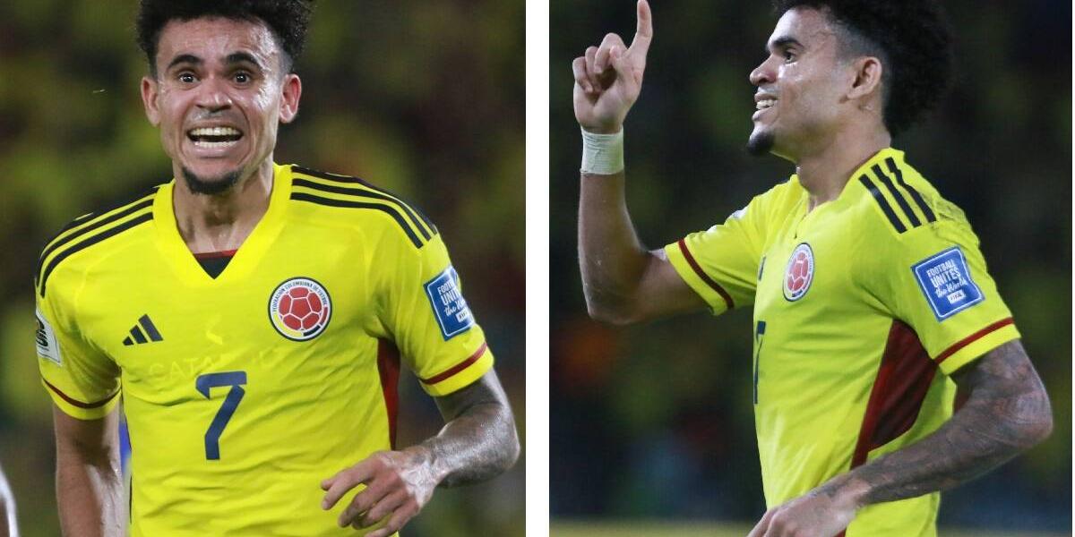 Luis Díaz posa con la nueva camiseta de la Selección Colombia, video