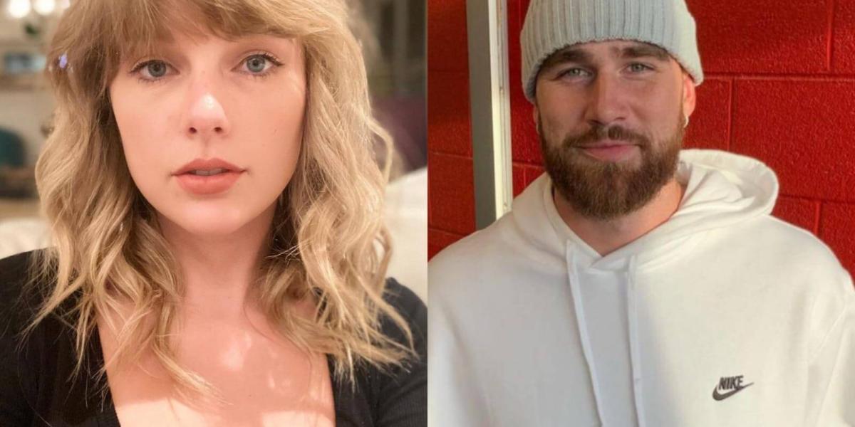 Taylor Swift y Travis Kelce celebraron Año Nuevo con un romántico beso