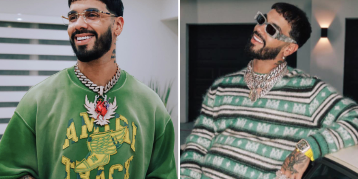 Anuel AA reapareció con nuevo look y anuncia su regreso a la música