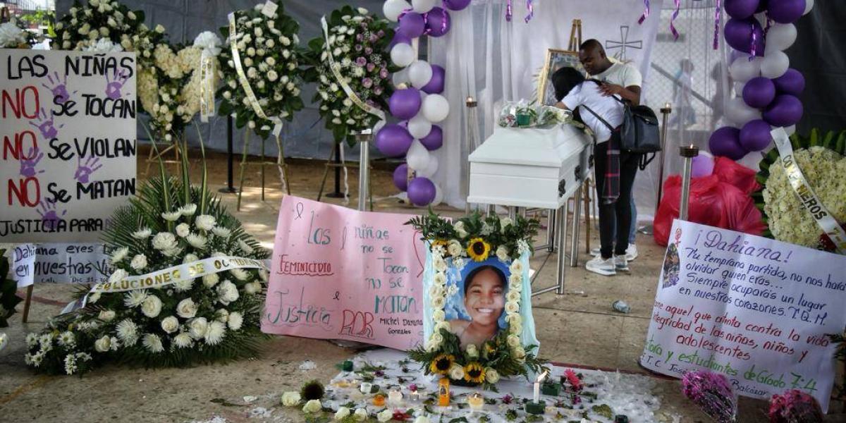 Michel Dayana González: velación de la niña asesinada y desmembrada en Cali