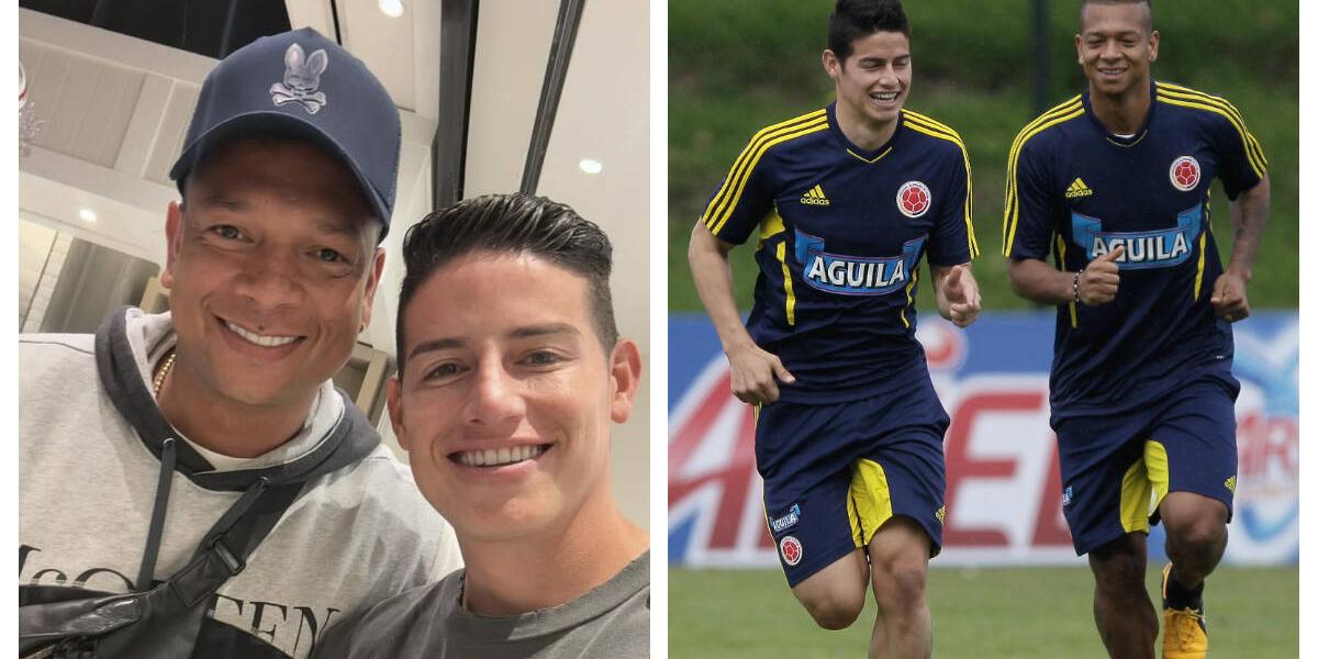 James Rodríguez y Freddy Guarín se reencontraron en Miami y publicaron foto