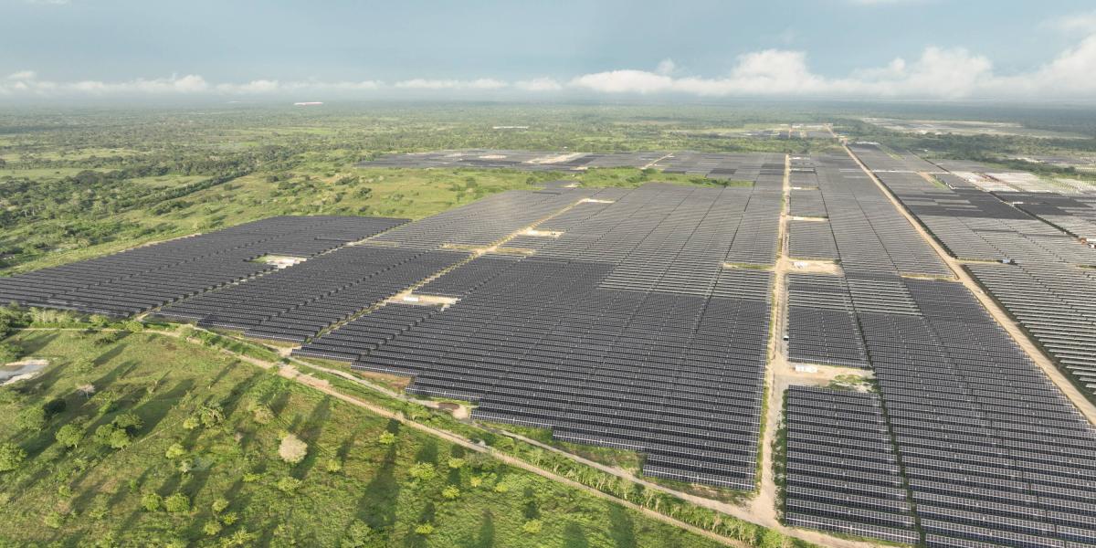 El parque solar más grande de Colombia comenzó a inyectar energía a la ...