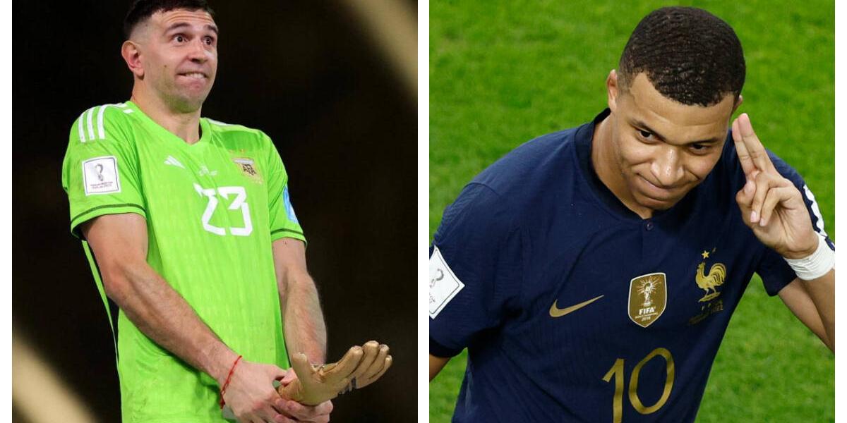Sale a la luz obsceno gesto del Dibu Martínez a Mbappé en la final del mundial