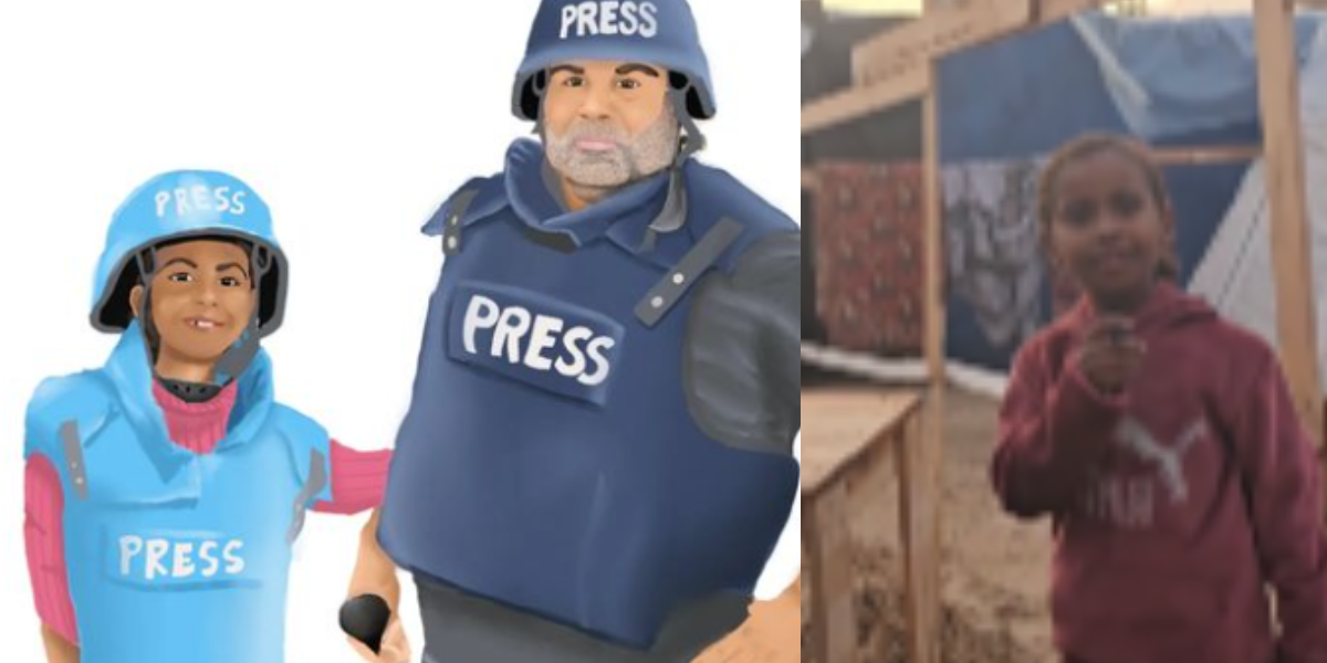 Niña de 9 años documenta como reportera su vida dentro de Gaza