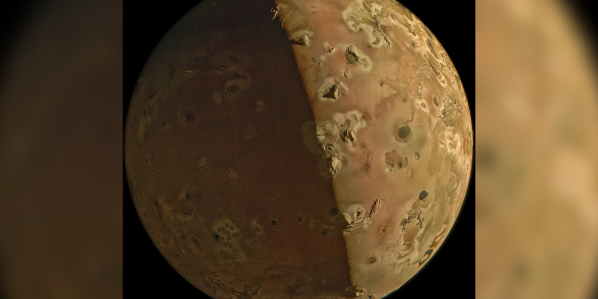 Las impresionantes imágenes de Io, la luna de Júpiter repleta de volcanes
