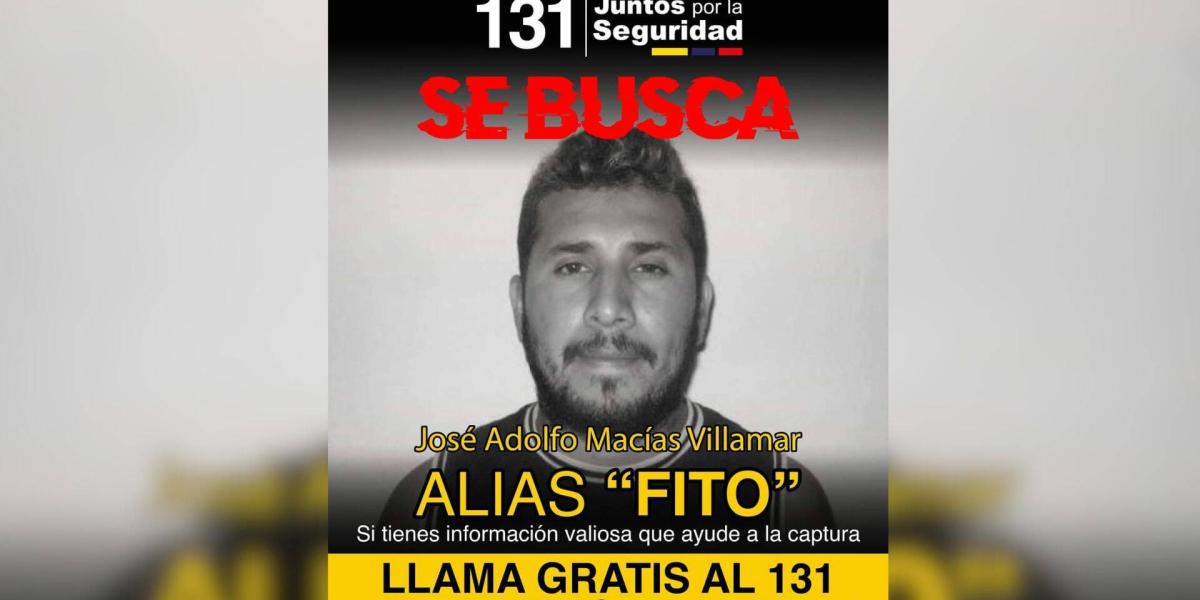 Alias Fito 'no está en Colombia, iría rumbo a Perú y luego a Bolivia: Inteligencia