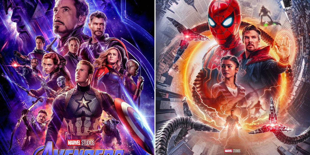 ¿Cuáles son las películas de Marvel más exitosas de la historia?