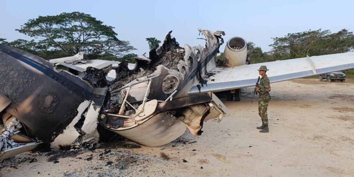 Ejército de Venezuela derribó avión que era usado por 'narcos' mexicanos