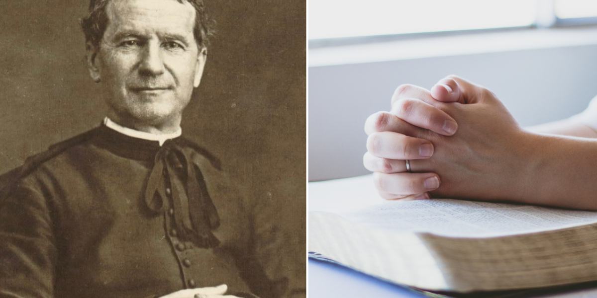 Oración San Juan Bosco para pedirle intercesión por una gracia especial