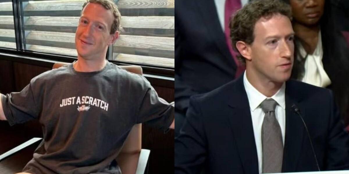 Fotos: el radical cambio de 'look' de Mark Zuckerberg en el Congreso de ...