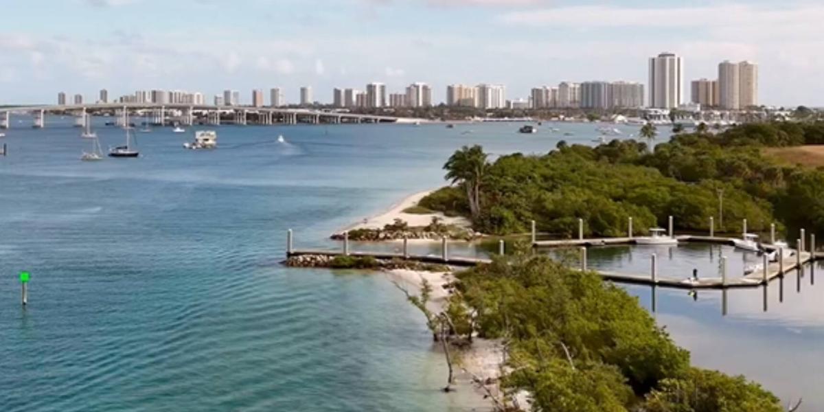 La isla cercana a Miami en donde se albergaba el búnker nuclear de John ...