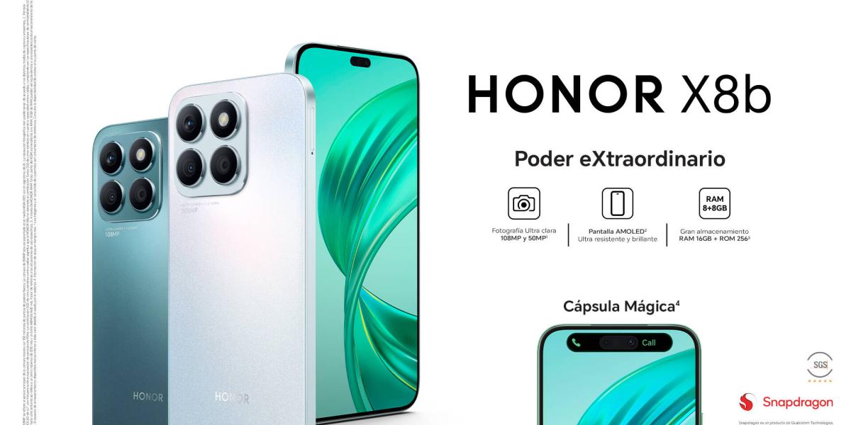 Llegó a Colombia el nuevo smartphone de Honor