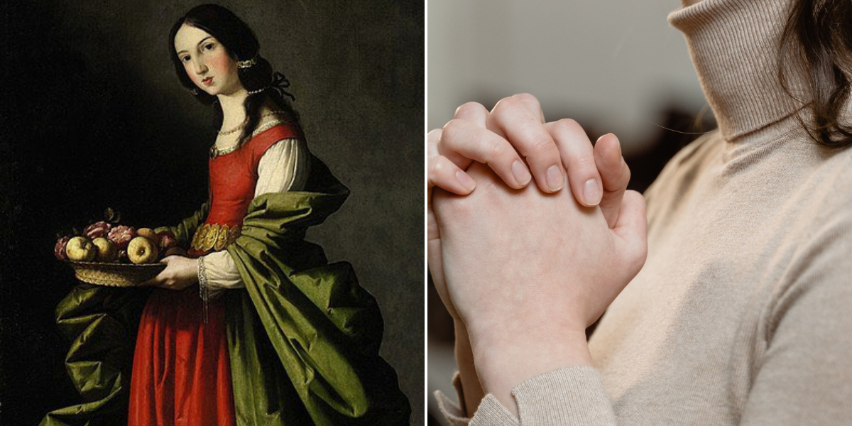 Poderosa oración de Santa Dorotea: su historia, martirio y muerte