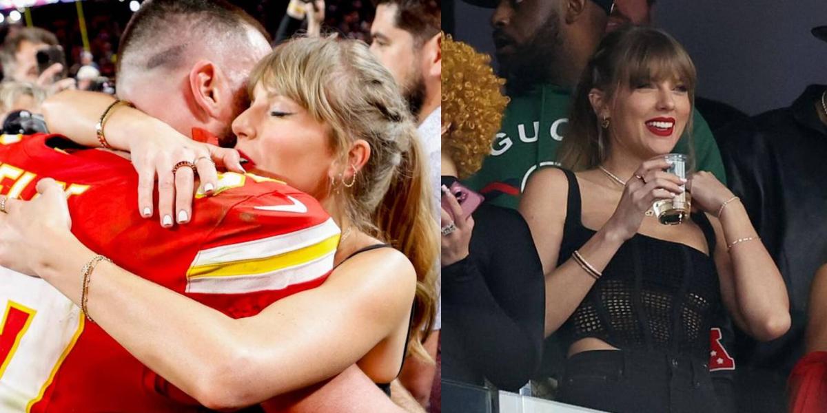 Super Bowl: encuentro entre Taylor Swift y Travis Kelce tras título de Kansas City
