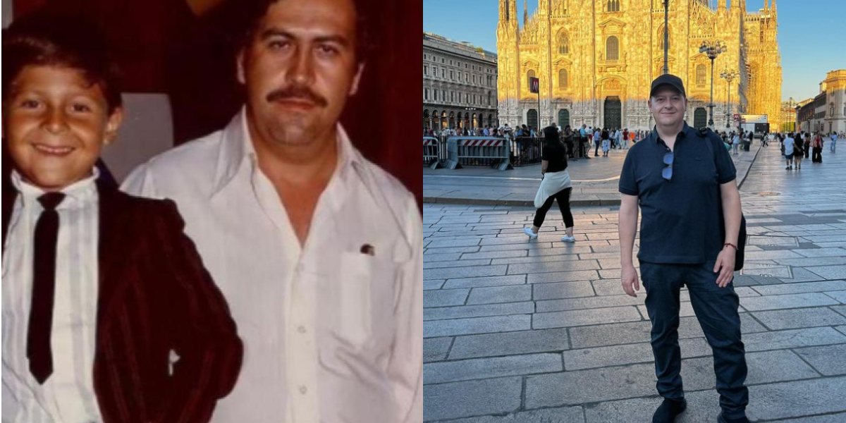 Hijo de Pablo Escobar invita a jóvenes mexicanos a alejarse de las drogas