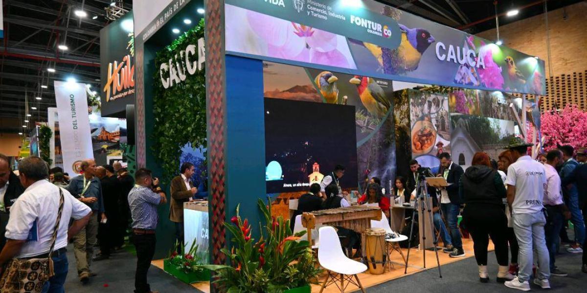El Cauca y toda su diversidad turística presente en la feria Anato en Bogotá