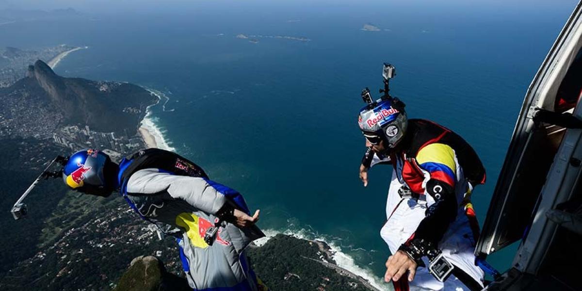 Jhonathan Flórez, el hombre pájaro de los récords Guinness