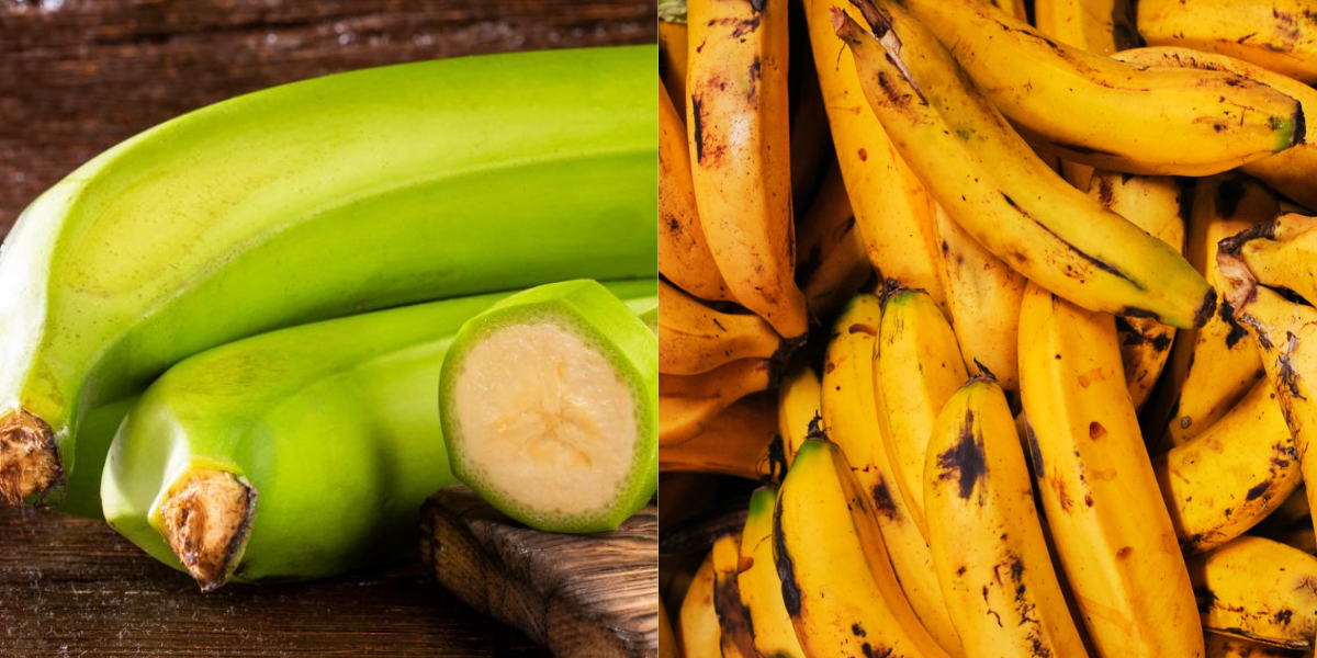 ¿Plátano verde o maduro? Descubra cuál es mejor para su salud