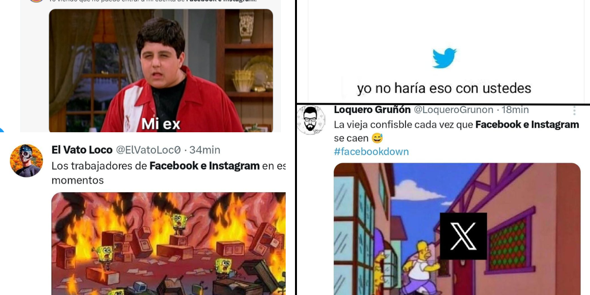 Instagram y Facebook se cayeron en todo el mundo: memes de la falla global