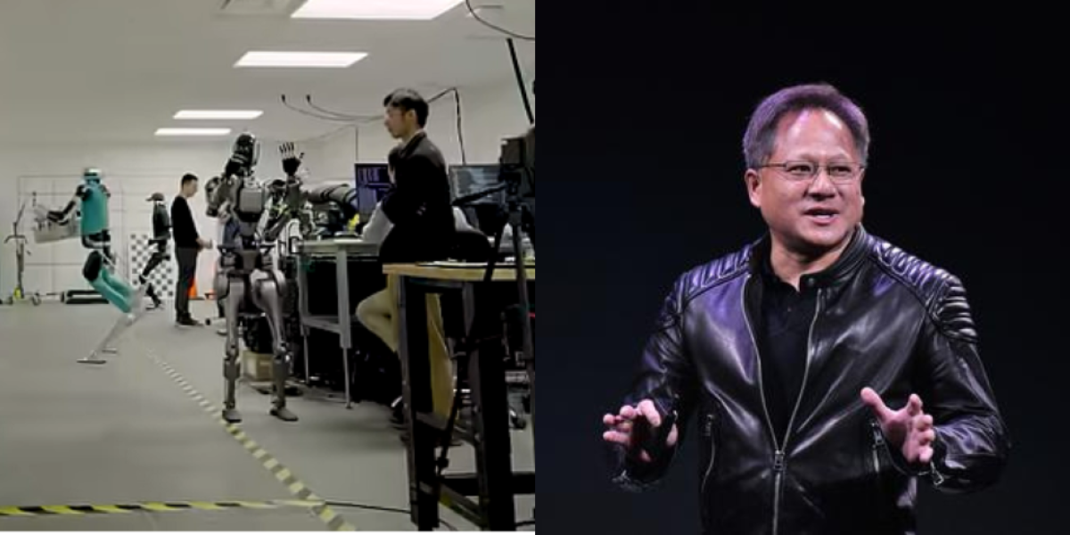 Nvidia presenta proyectos para desarrollar robots humanoides impulsados por IA