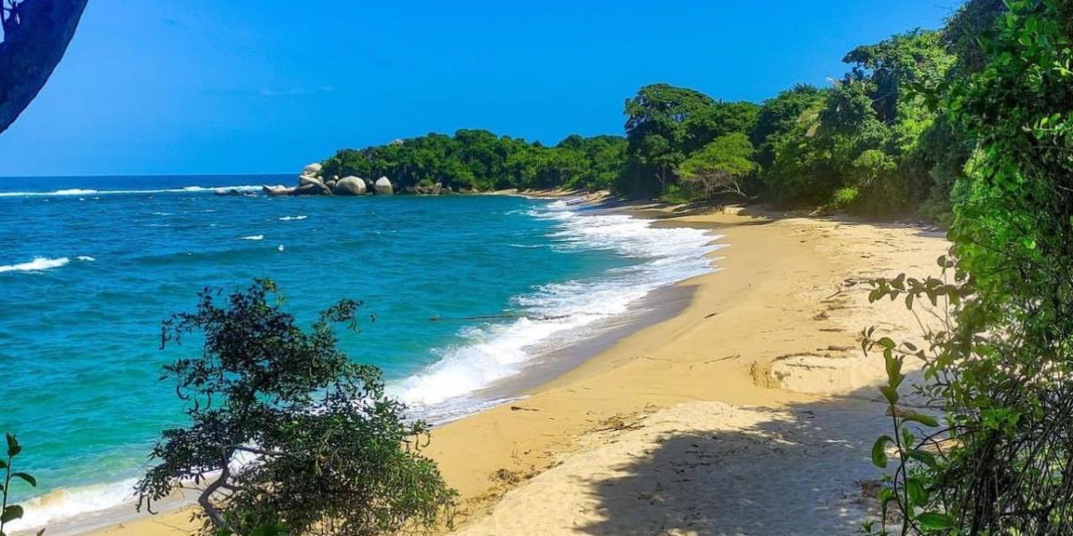 Boca del Saco: playa nudista en el Parque Tayrona