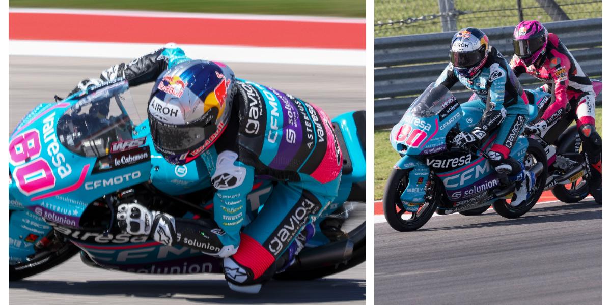 David Alonso, imparable: fue el más veloz y se quedó con el 'pole position'