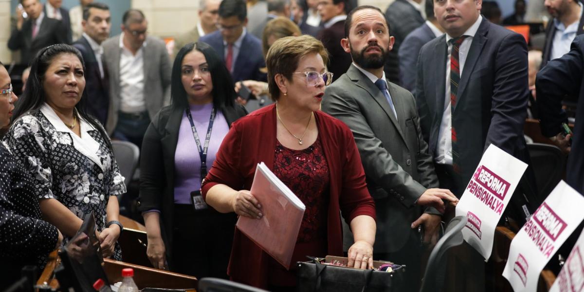 Reforma pensional: habla ministra de trabajo Gloria Inés Ramírez