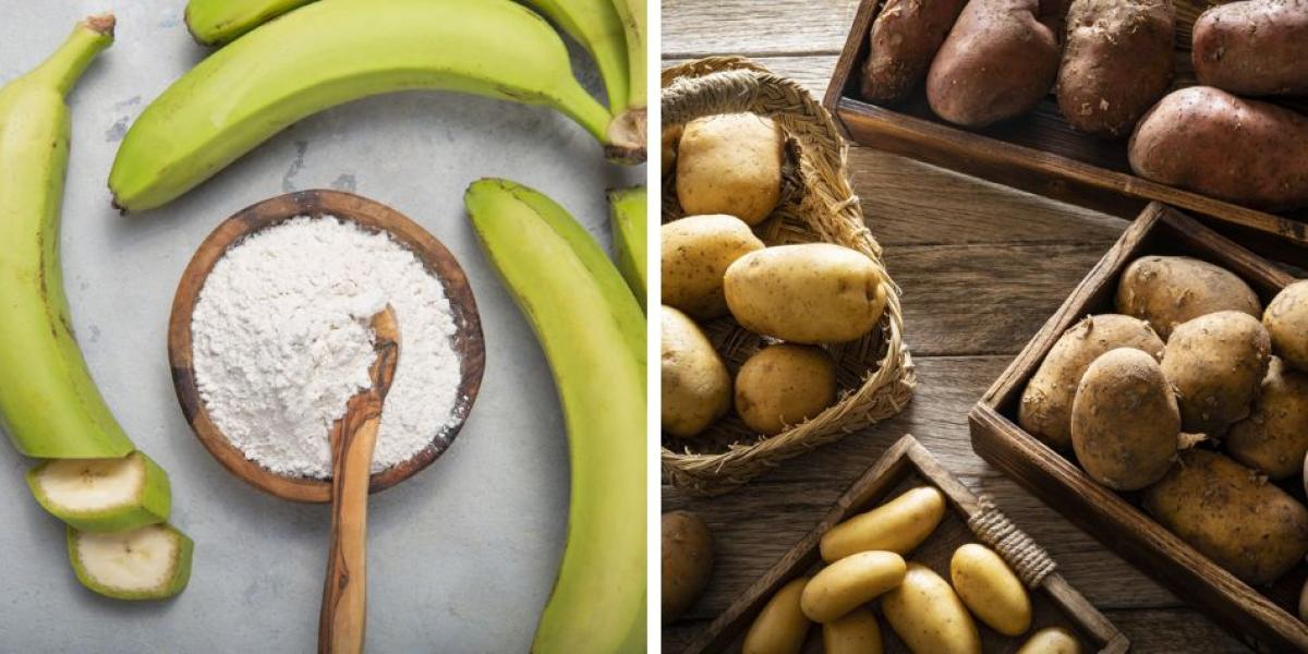 Almidón resistente: beneficios de la papa y el plátano para cuidar la ...
