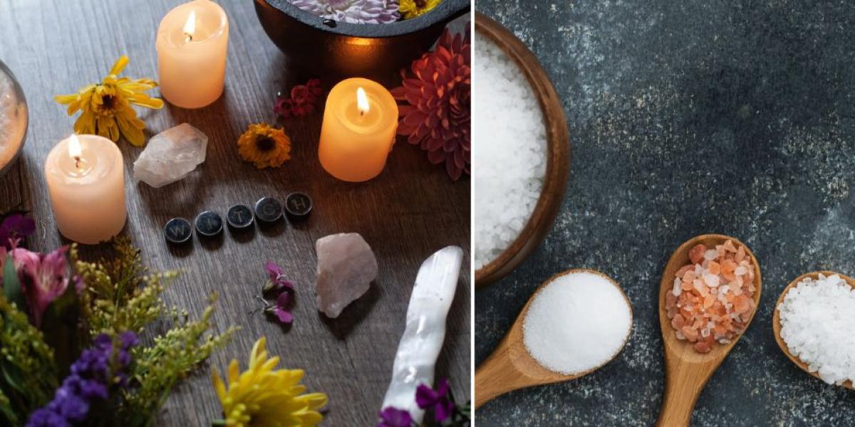 Ritual fácil con sal para alejar el karma y abrir los caminos