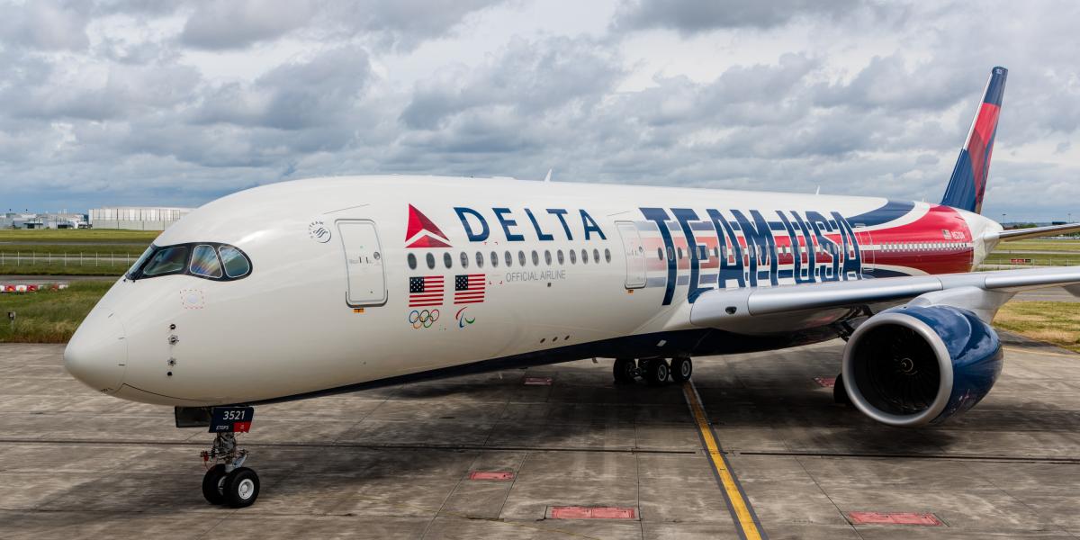 Los lujos del avión Delta que usará la selección de EE. UU. en Juegos ...