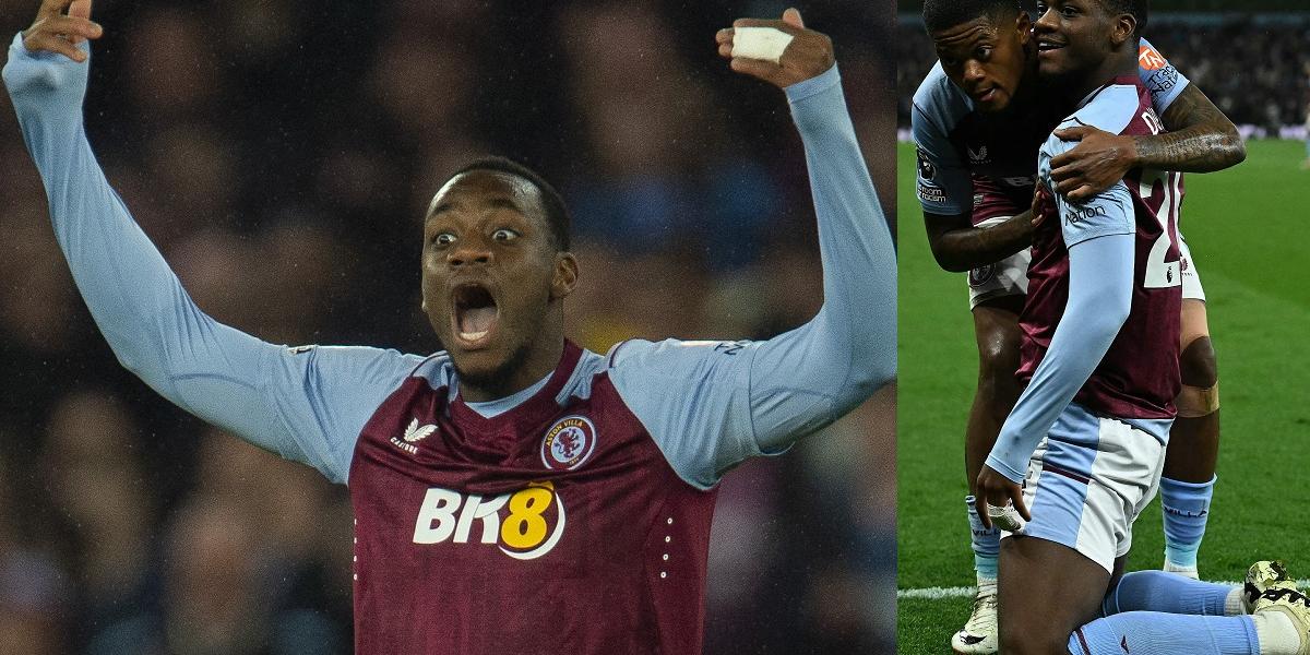 Jhon Durán hizo el mejor gol del año del Aston Villa en la Premier League