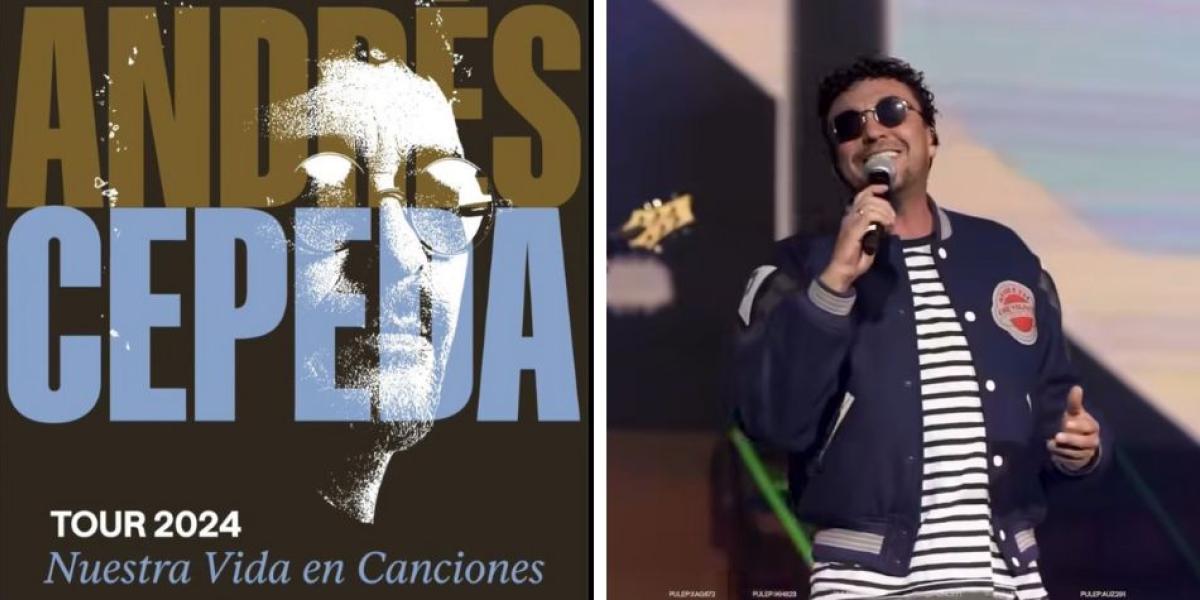 Andrés Cepeda anunció nuevas fechas de su tour en Colombia: estas son ...