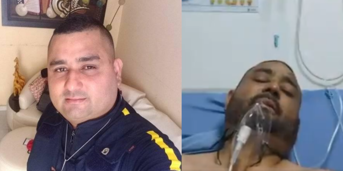 Las fotos en el hospital de Iván José de la Rosa, señalado feminicida ...