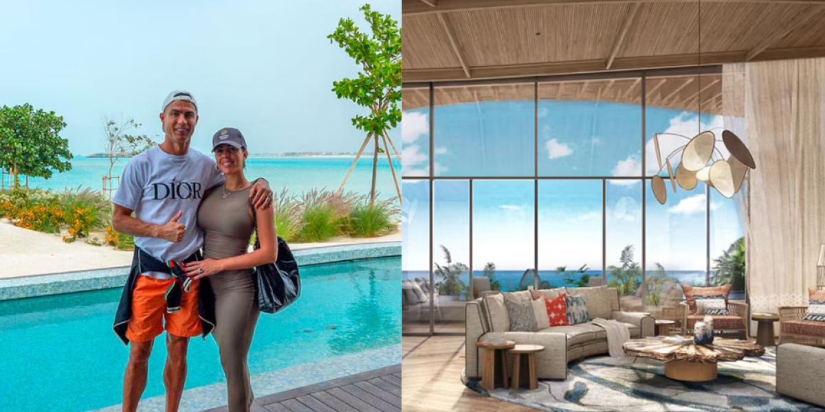 Así es la lujosa mansión de Cristiano Ronaldo y Georgina Rodríguez en ...