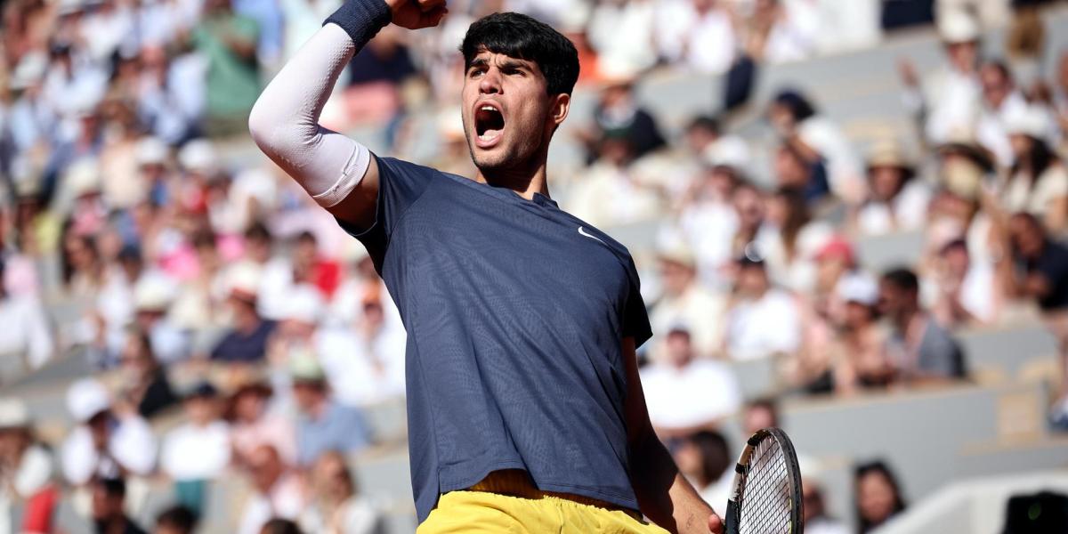 ¡Tenis en estado puro! Carlos Alcaraz se coronó campeón de Roland Garros tras vencer a Alexander ...
