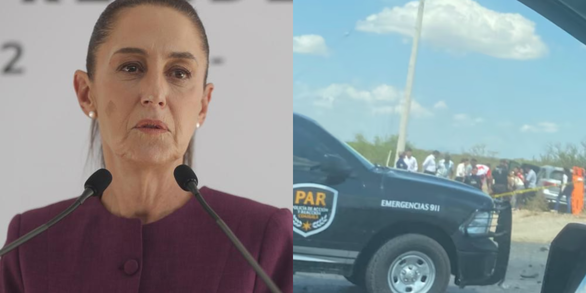 Equipo de la presidenta electa Claudia Sheinbaum sufre accidente en el norte de México: hay un ...