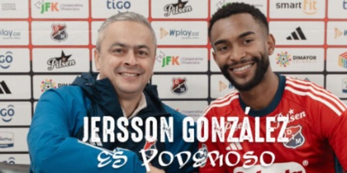 Jersson González es nuevo jugador del Medellín