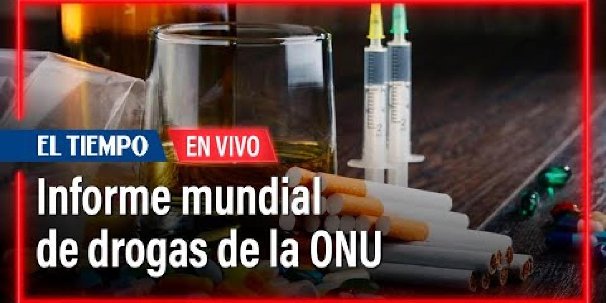 Informe global de drogas 2024 UNODC habla de los hallazgos y recomendaciones