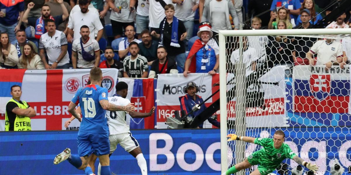 Eurocopa 2024: Inglaterra vs. Eslovaquia, goles del partido, video