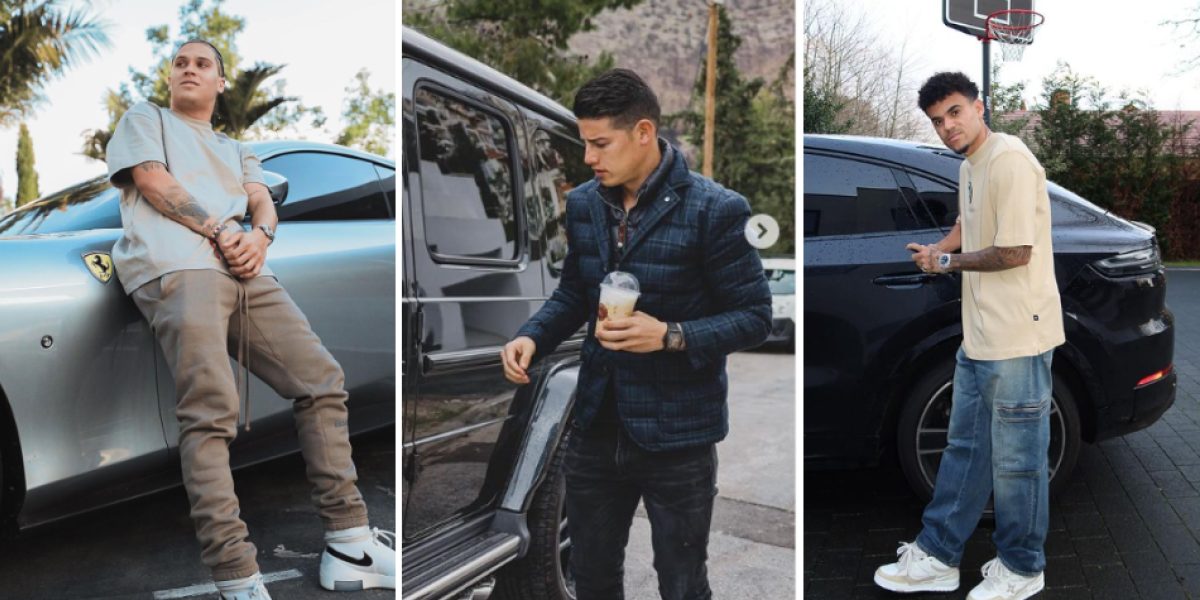 Estos son algunos de los carrazos más lujosos de James Rodríguez, Lucho ...