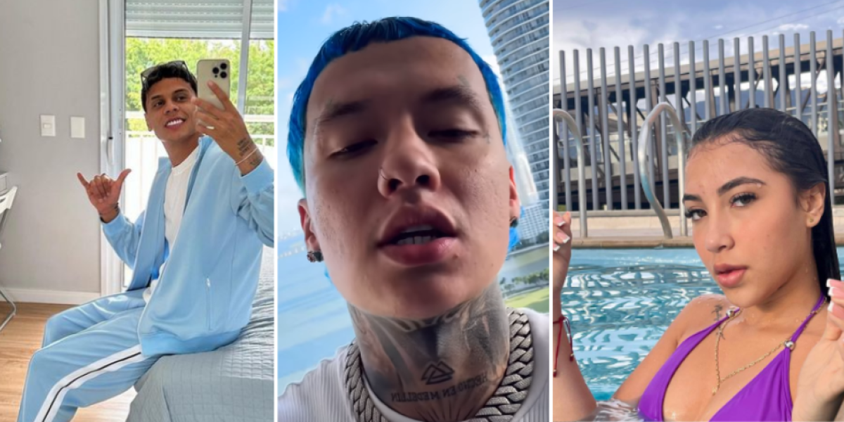 ¿Blessd envía indirecta sobre la relación rumoreada entre su exnovia La ...