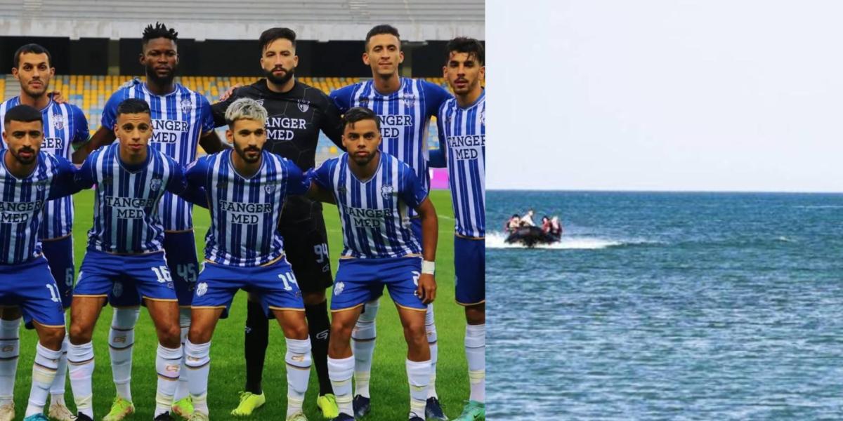 Los futbolistas Salman Harraq y Abdellatif Akhrif, desaparecidos en el mar